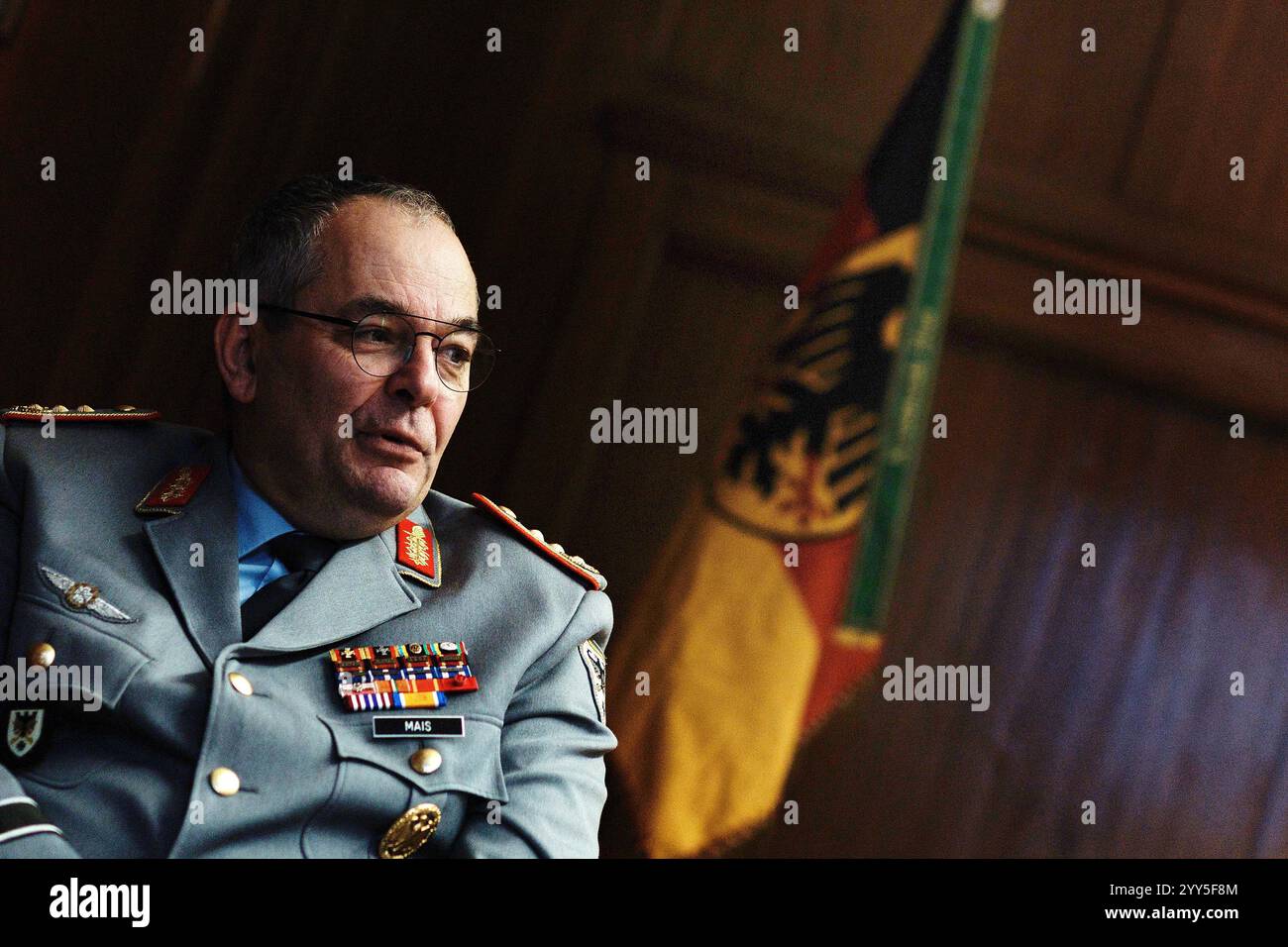 Strausberg, Germany. 18th Dec, 2024. Lieutenant General Alfons Mais ...