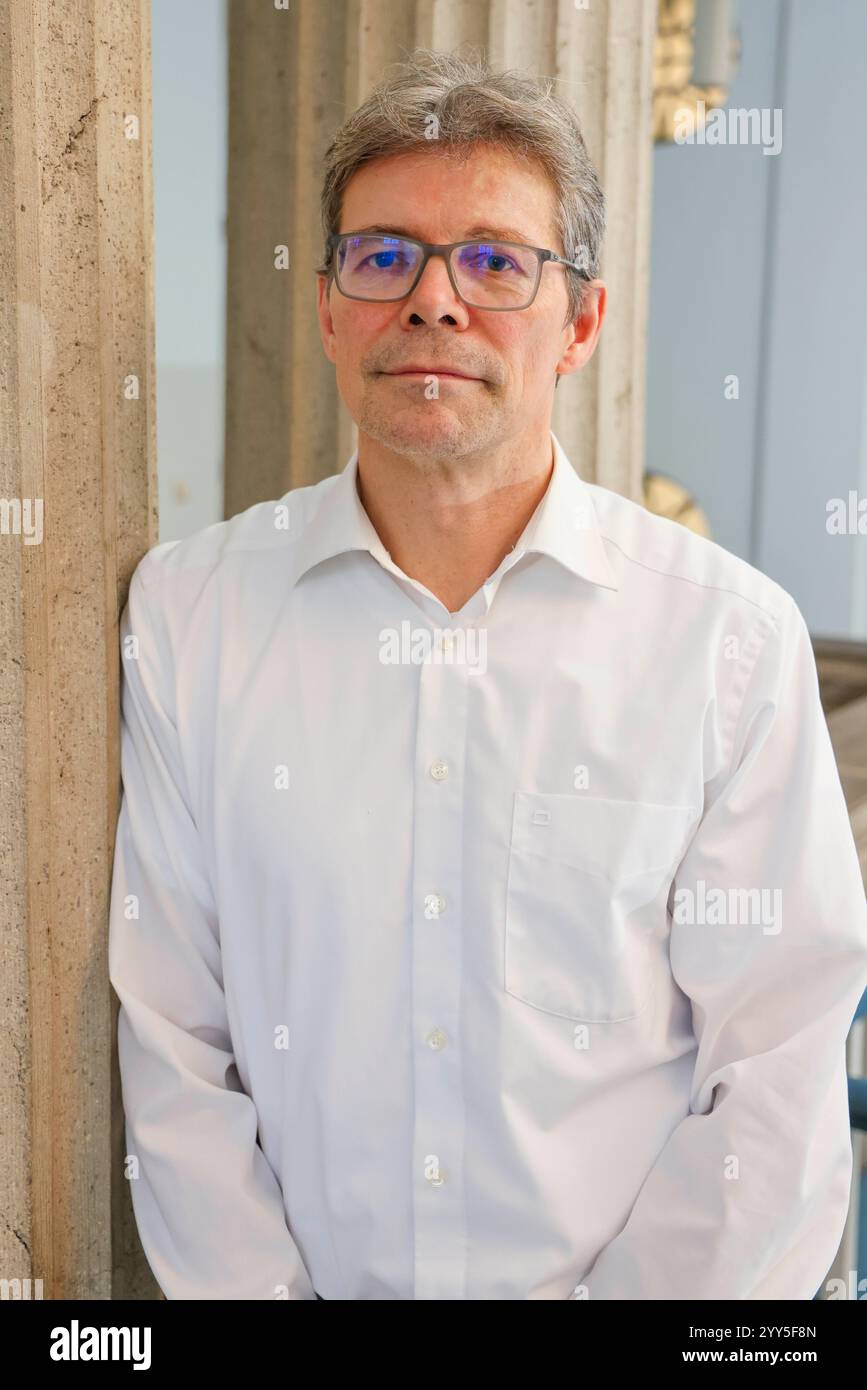 19 December 2024, Schleswig-Holstein, Kiel: Achim Hackethal, public ...