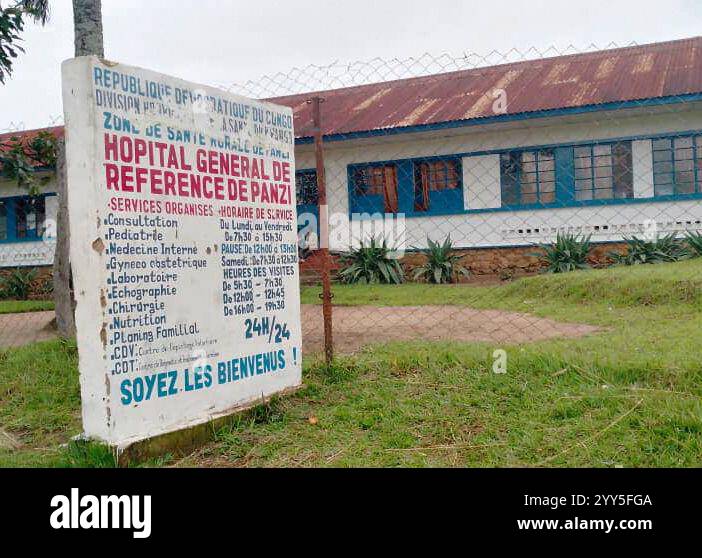 FILE - A view of the Panzi general Hospital, in southwestern Congo ...