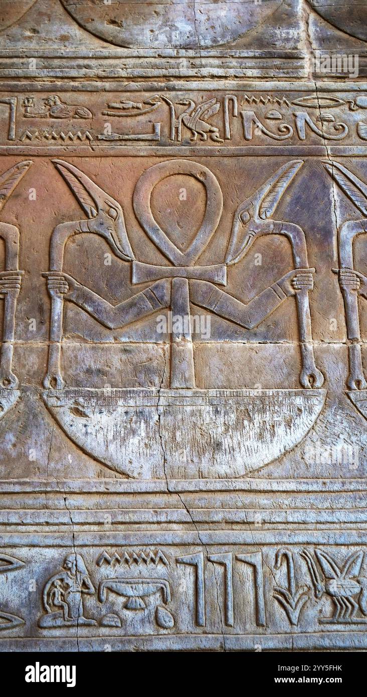 Ankh Fragment and Ankh Grasping Scepters in The Temple of Sobek and ...