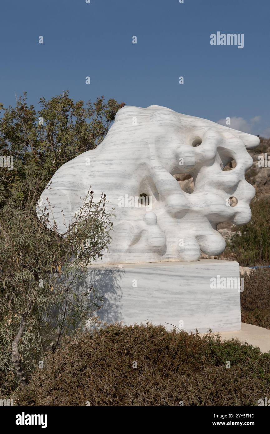 November 2 2023 Ayia Napa, Cyprus island. Famous open air museum with ...