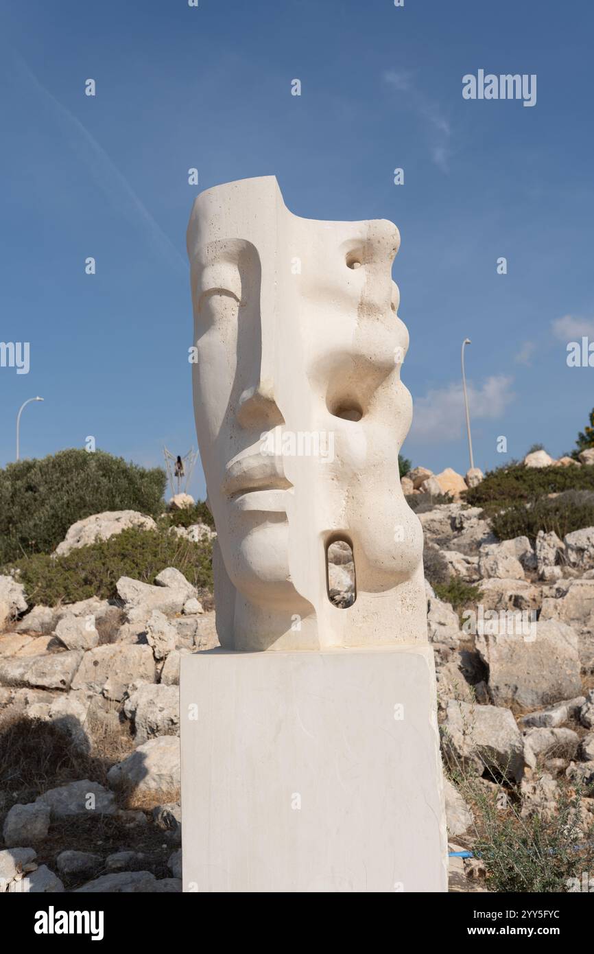 November 2 2023 Ayia Napa, Cyprus island. Famous open air museum with ...