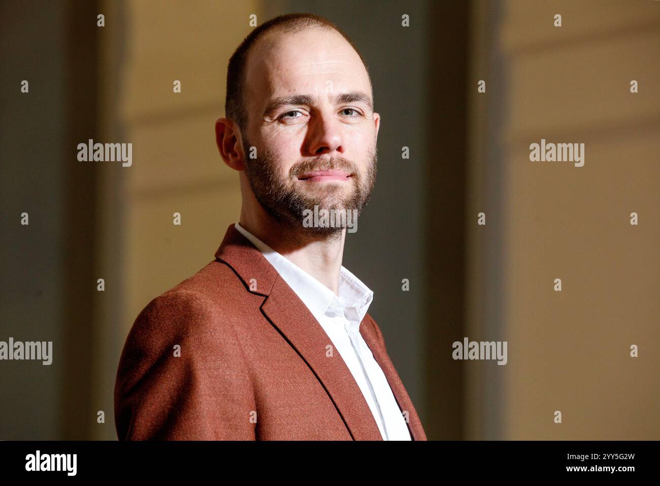 Brussels, Belgium. 19th Dec, 2024. The newly elected chairman of ...