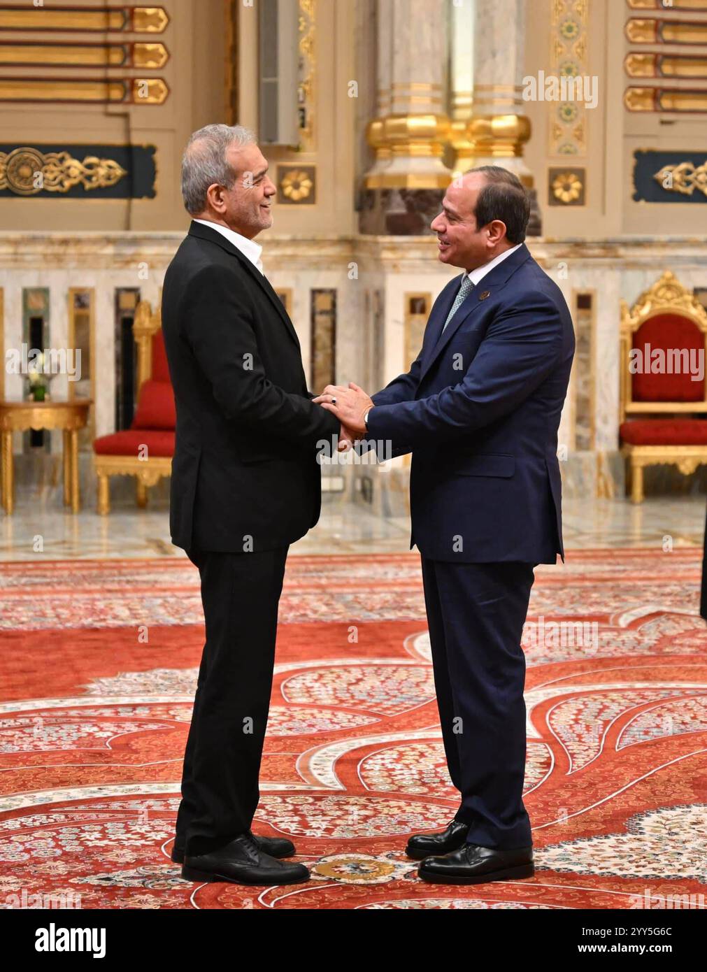 Egyptian President Abdel Fattah El-Sisi inaugurates the D8 Summit for ...