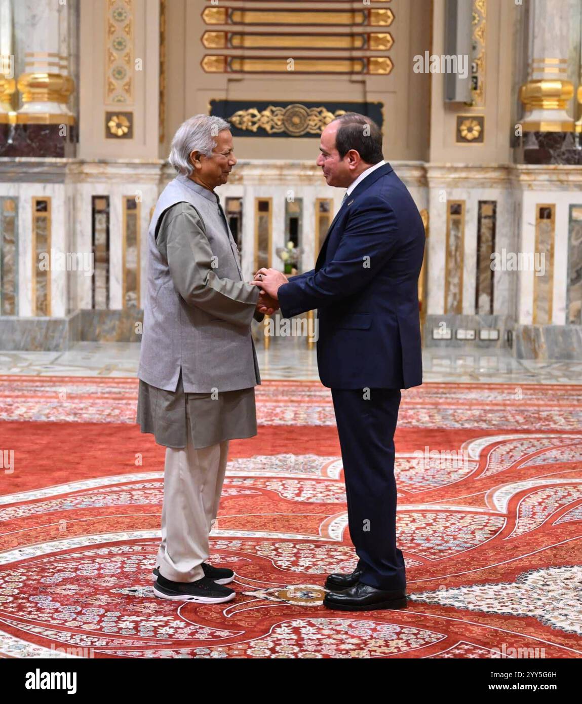 Egyptian President Abdel Fattah El-Sisi inaugurates the D8 Summit for ...