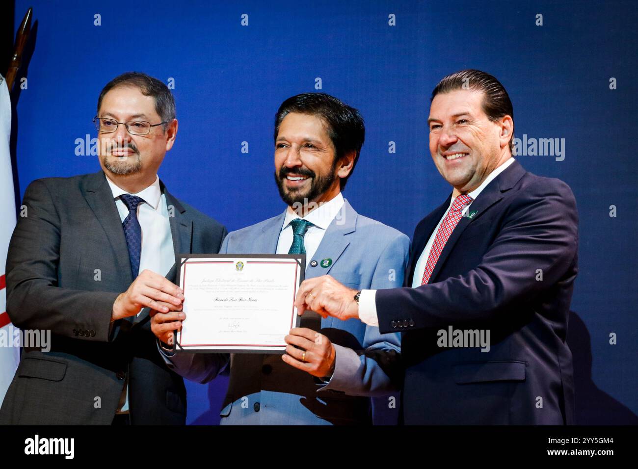 SÃO PAULO, SP - 19.12.2024: CERIMÔNIA DE DIPLOMAÇÃO DOS ELEITOS 2024 ...