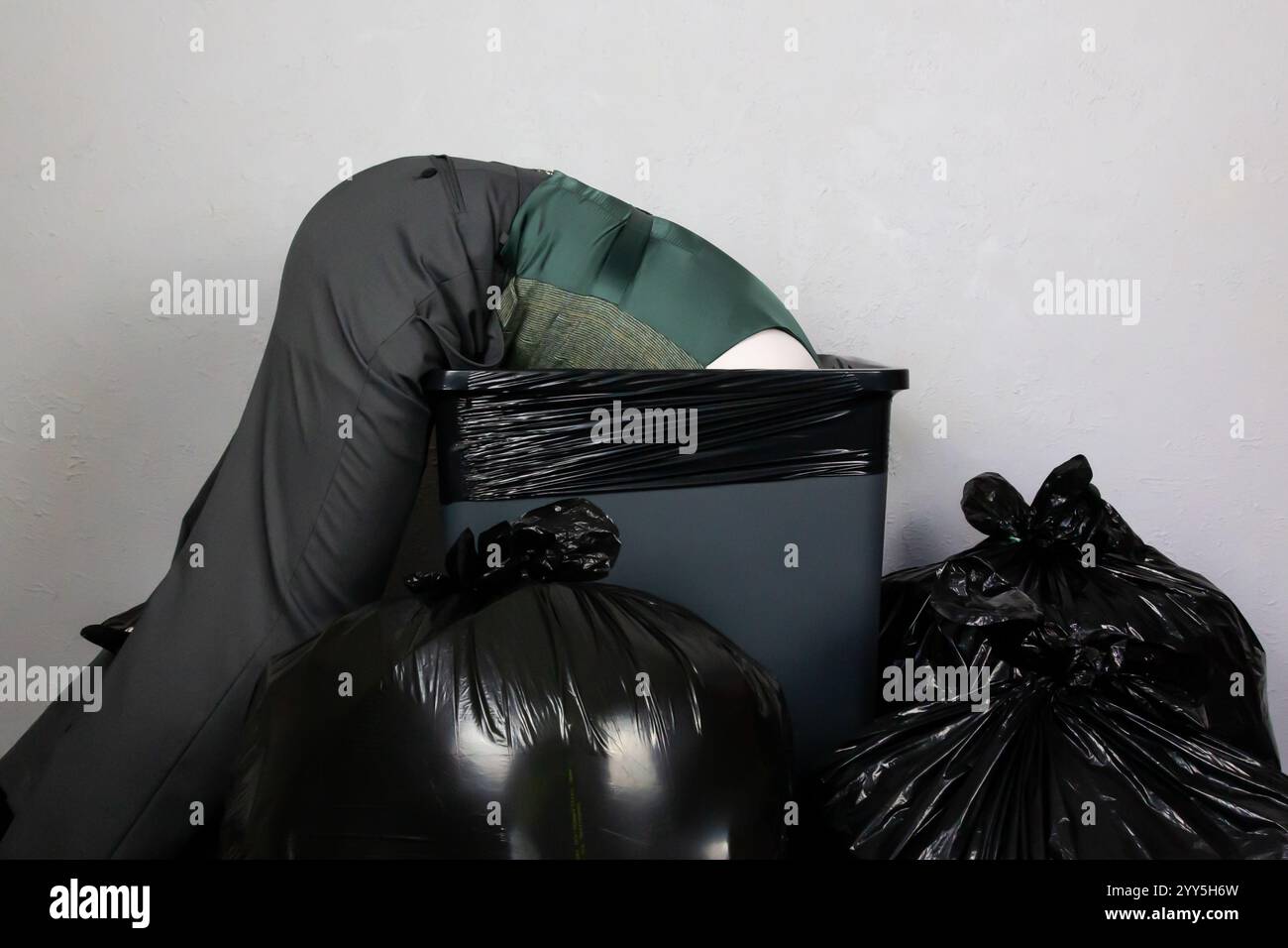 Plastic bag stuck hi-res stock photography and images - Alamy