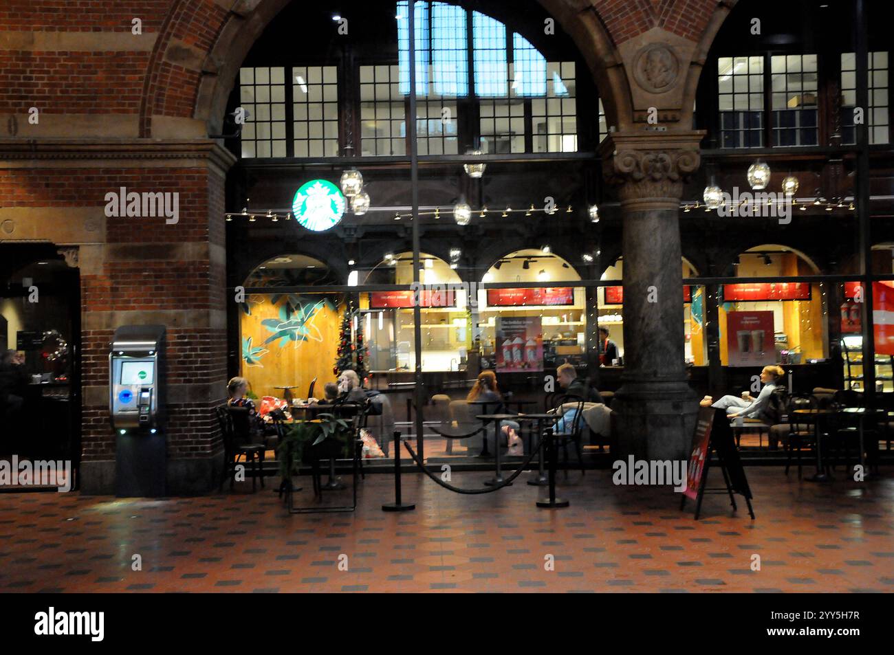 Copenhagen/Denmark /19 december.2024/ Seattle chain star bucks coffee ...