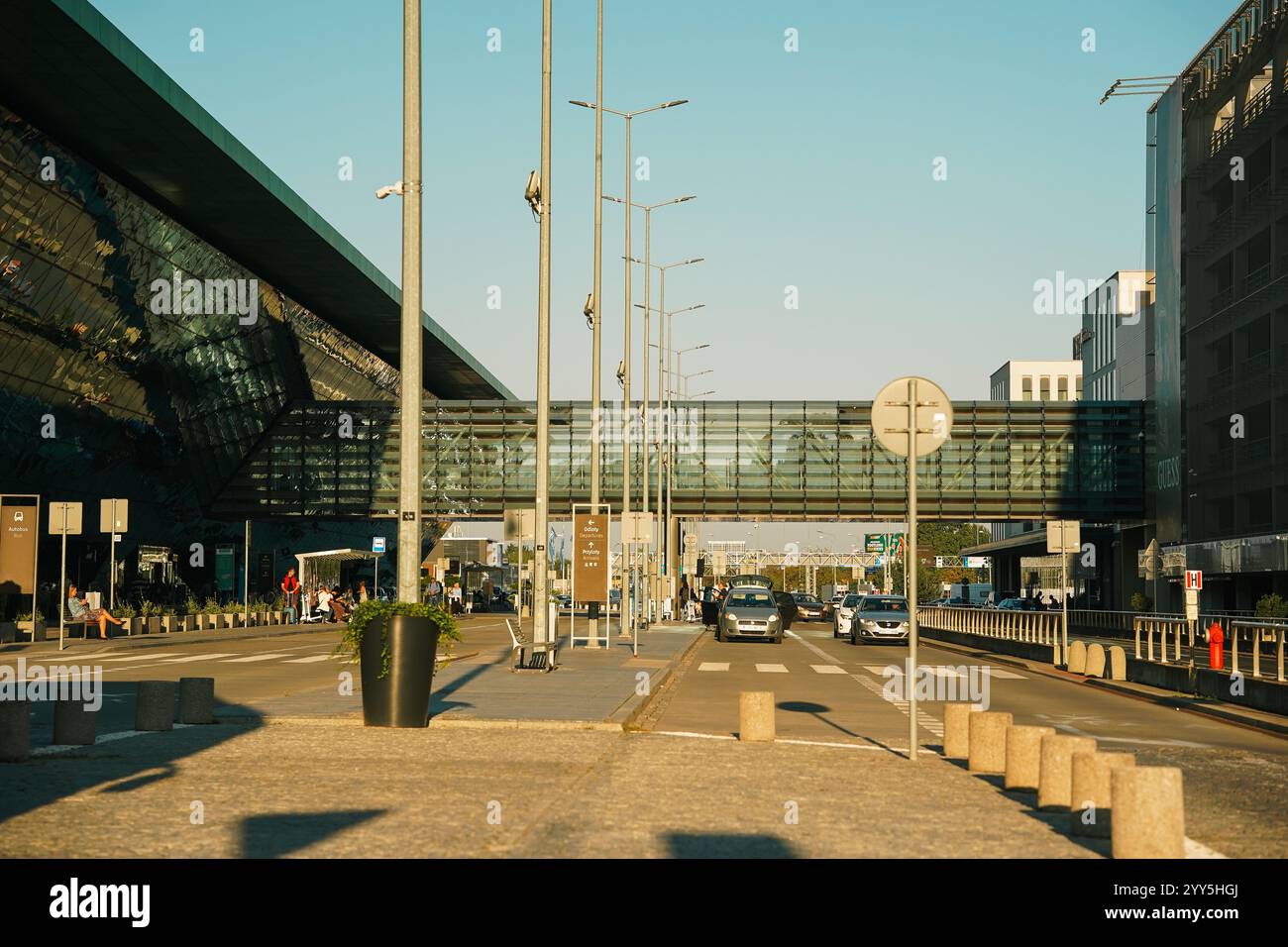 BALICE, POLAND, SEPTEMBER 15, 2023: John Paul II Krakow w Balice ...