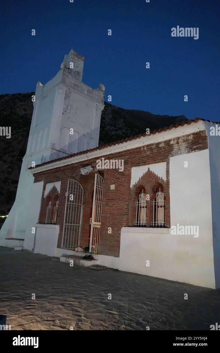 Spanish Mosque, Chefchaouen built 15th Century, Morocco,Africa Stock ...