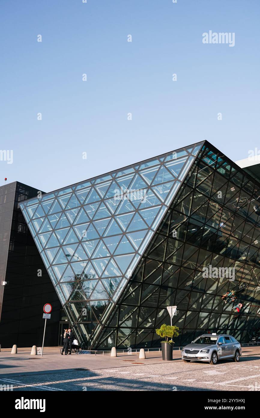 BALICE, POLAND, SEPTEMBER 15, 2023: John Paul II Krakow w Balice ...