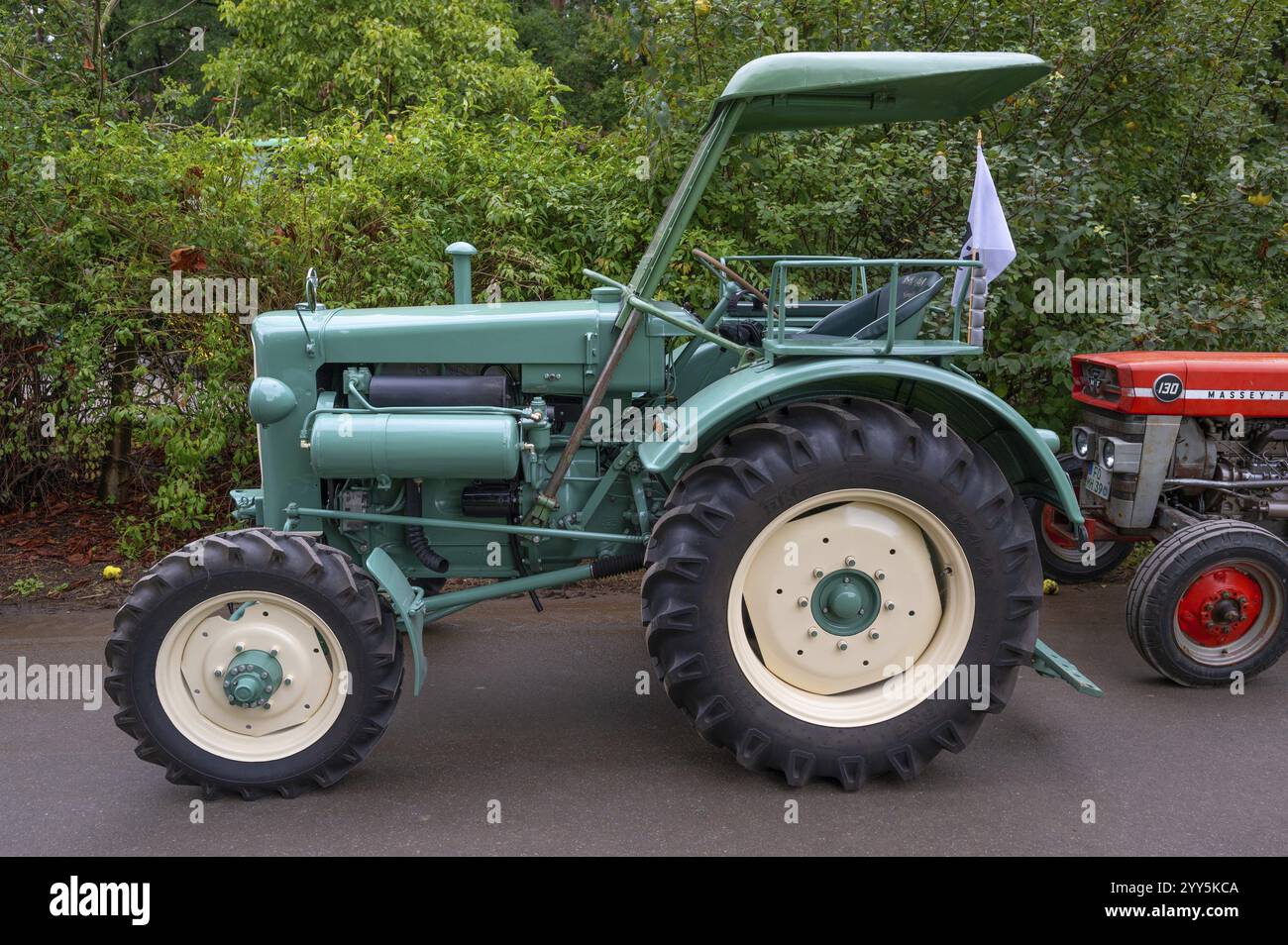Tractor MAN Ackerdiesel year of construction 1956, Bavaria, Germany ...