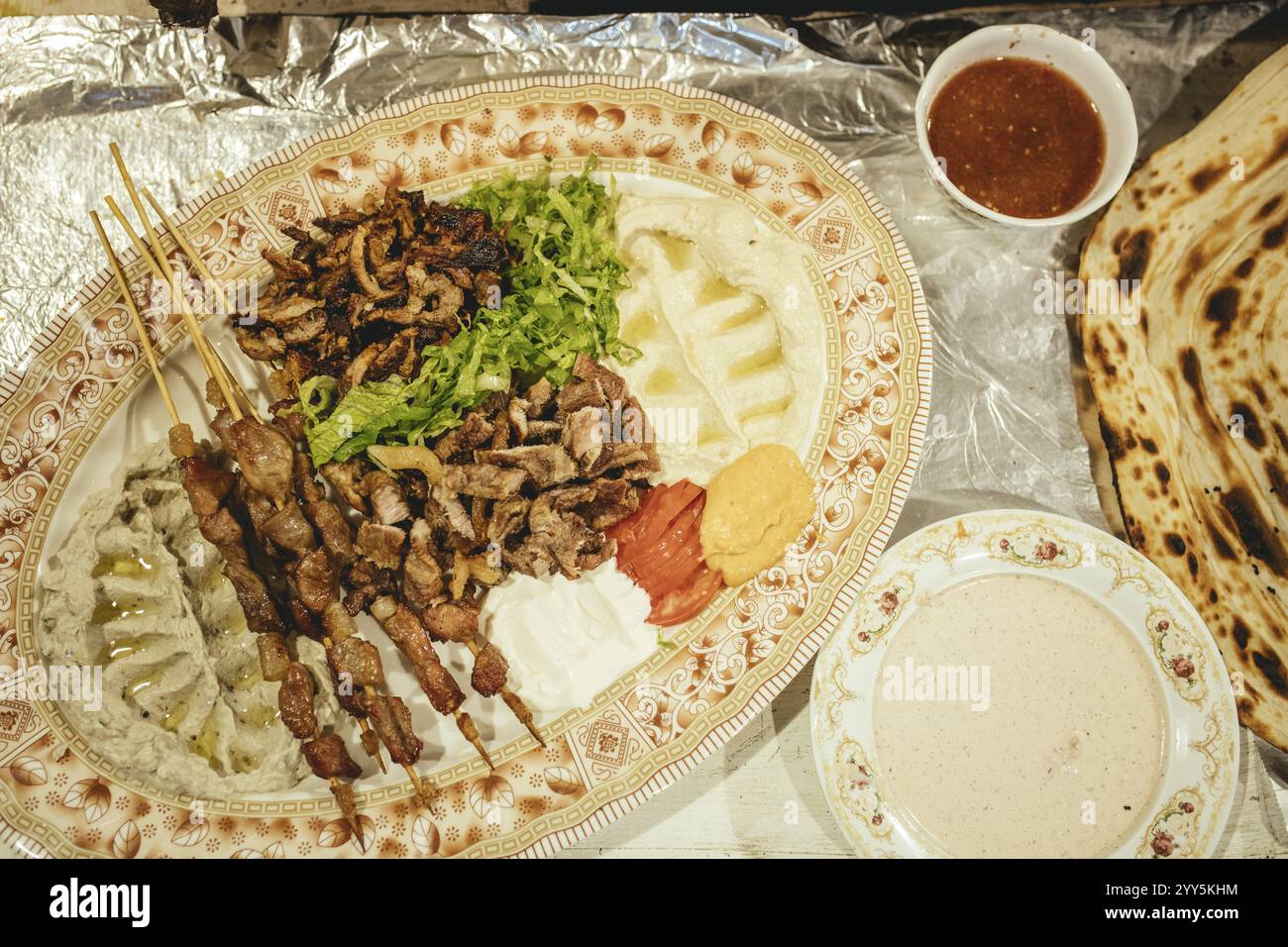 Arabic shawarma hi-res stock photography and images - Alamy