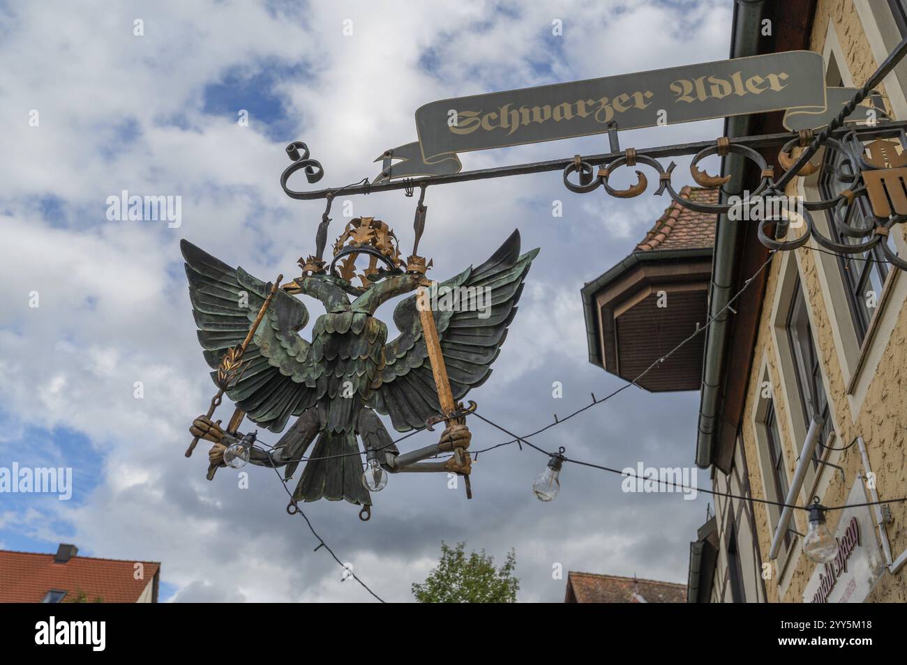 Nose sign from Gasthof Schwarzer Adler, Feucht, Middle Franconia ...