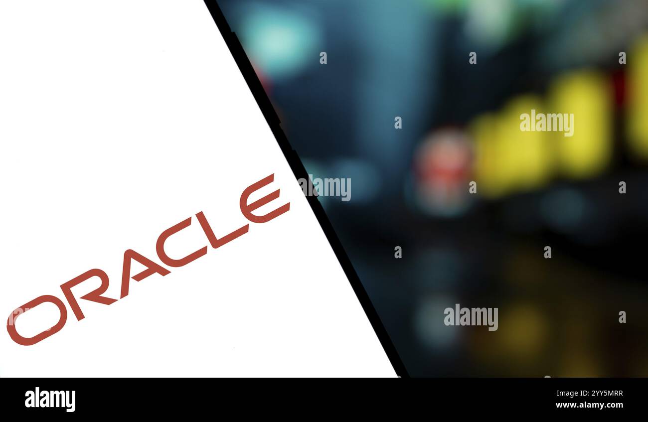 Oracle logo hi-res stock photography and images - Alamy