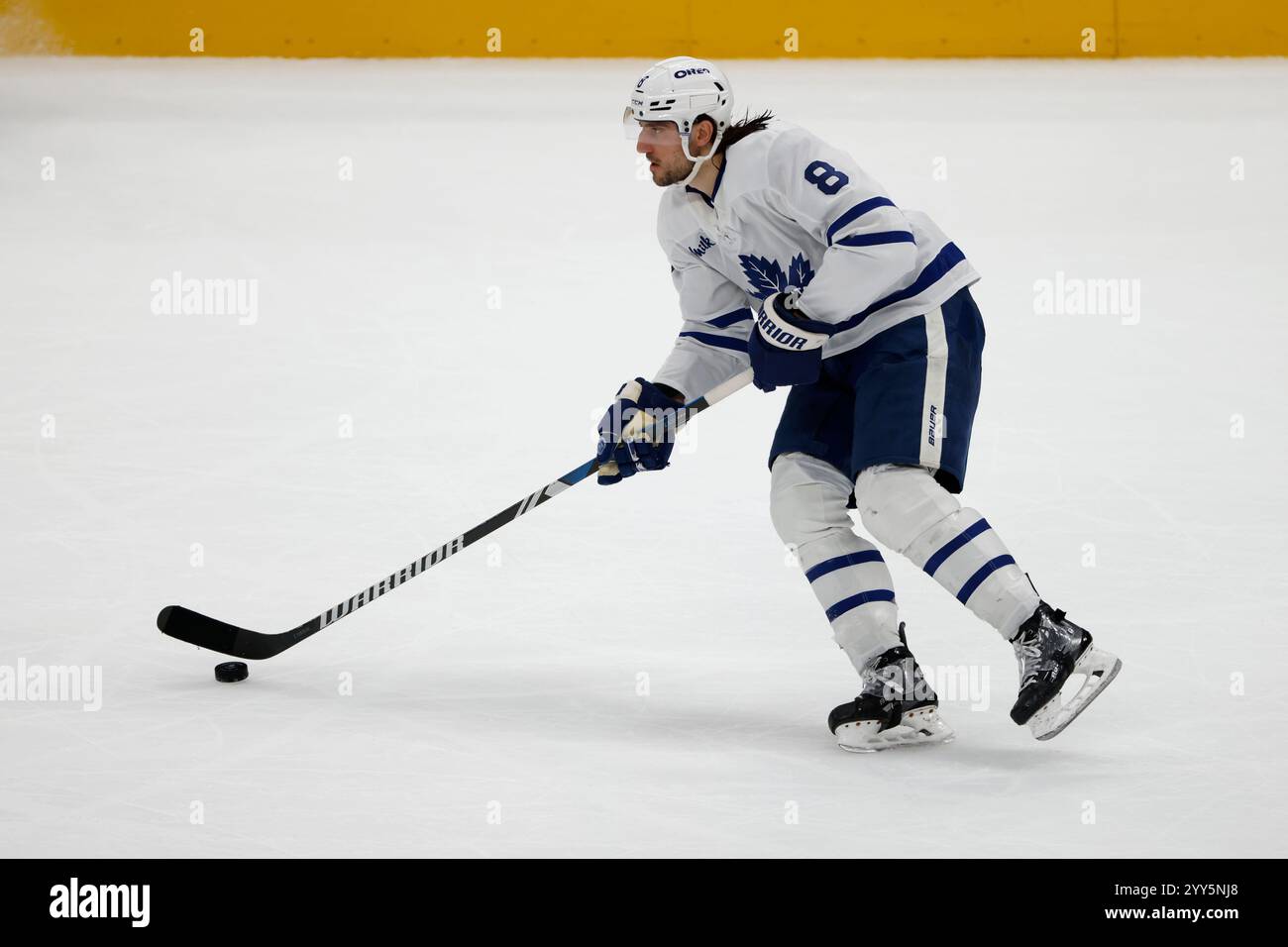 Toronto Maple Leafs defenseman Chris Tanev (8) skates against the ...