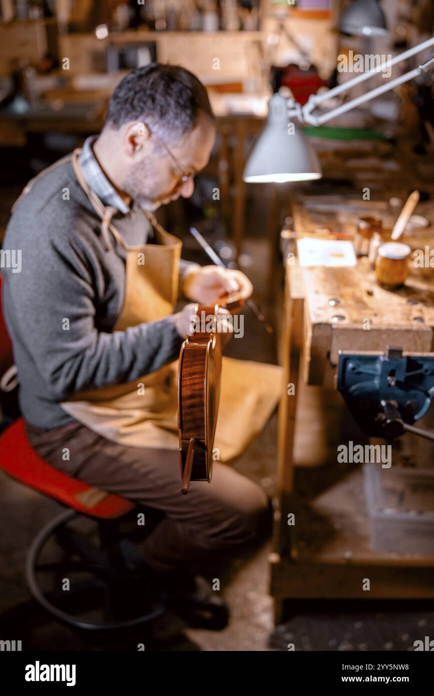 Traditional crafting hi-res stock photography and images - Alamy