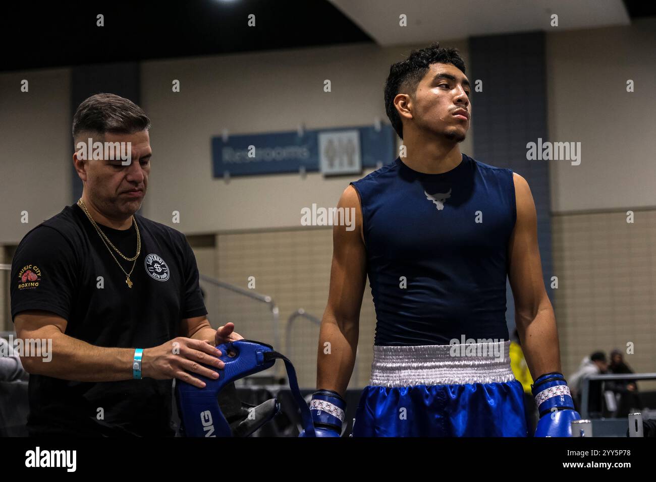 Richmond, Virginia, USA. 18th Dec, 2024. Competitor Seth Duran of ...