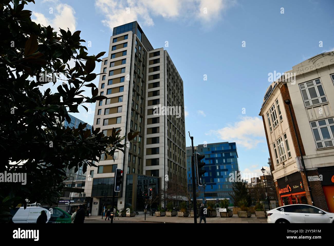 navigator square in archway north london with premier inn and essential ...