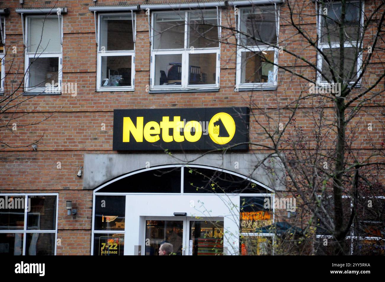 Copenhagen/ Denmark/19 december 2024/ Netto grocery chain store in ...