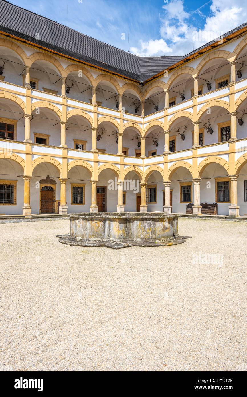 Elegant architecture and historical charm of Velke Losiny Chateau ...