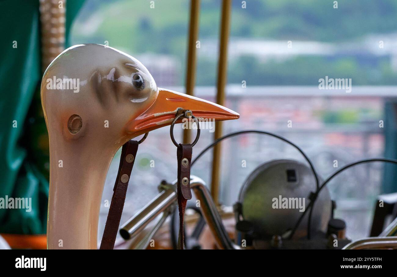 Visiting Monte Igueldo Amusement park, San Sebastian, Spain Stock Photo ...