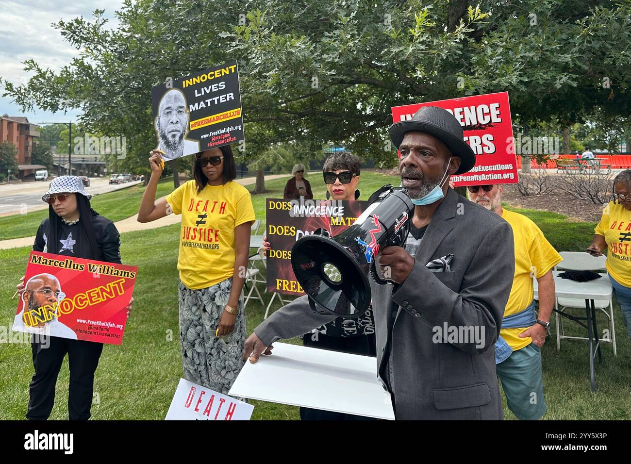 FILE - Joseph Amrine, who was exonerated two decades ago after spending ...