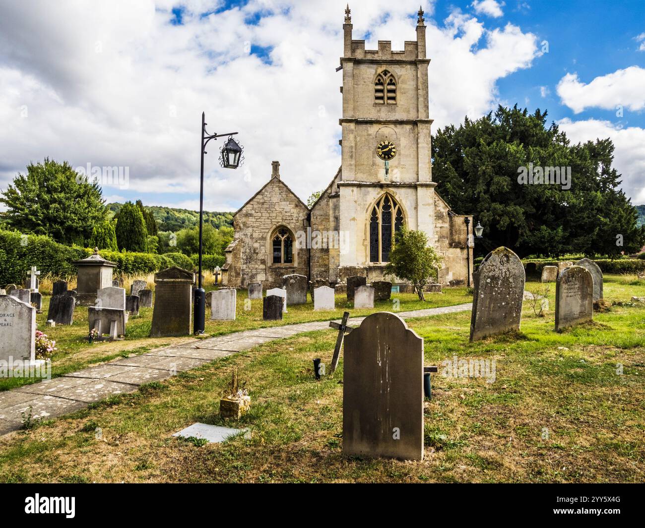 St.Mary's Church in Great Witcombe, Gloucestershire Stock Photo - Alamy