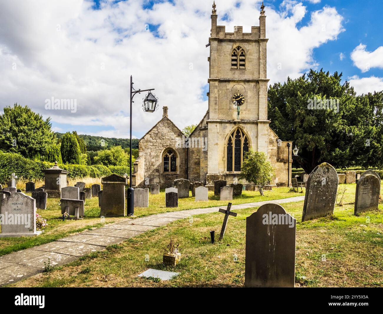St.Mary's Church in Great Witcombe, Gloucestershire Stock Photo - Alamy