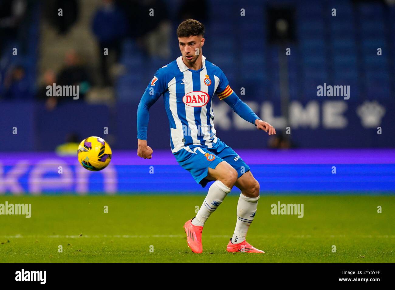 Barcelona, Spain. 18th Dec, 2023. Javi Puado of RCD Espanyol during the ...