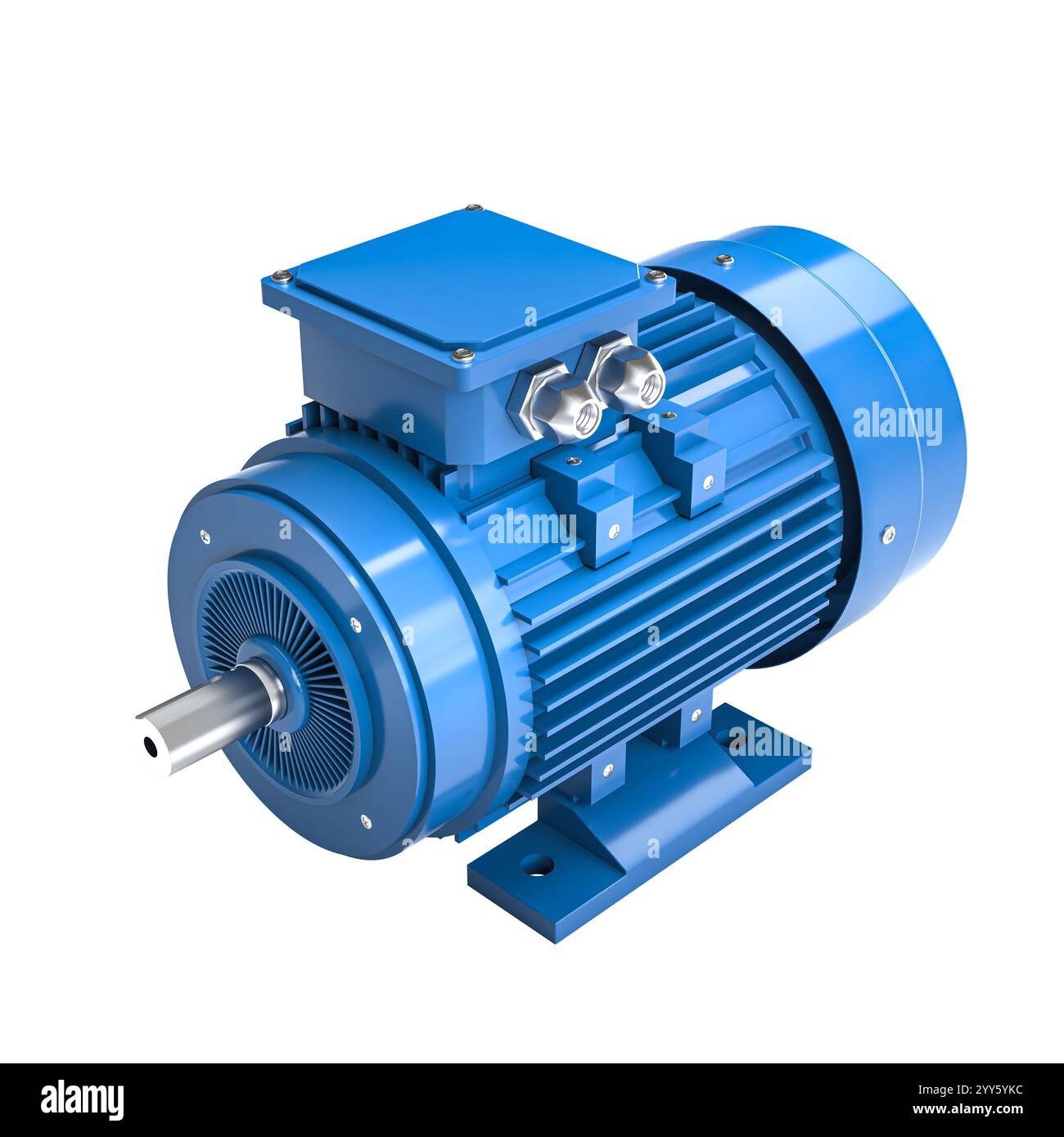 electric motor isolated transparent background 3d Stock Photo - Alamy