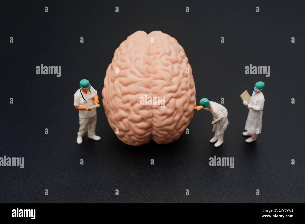 Miniature doctors observe and analyze a realistic model of a human ...