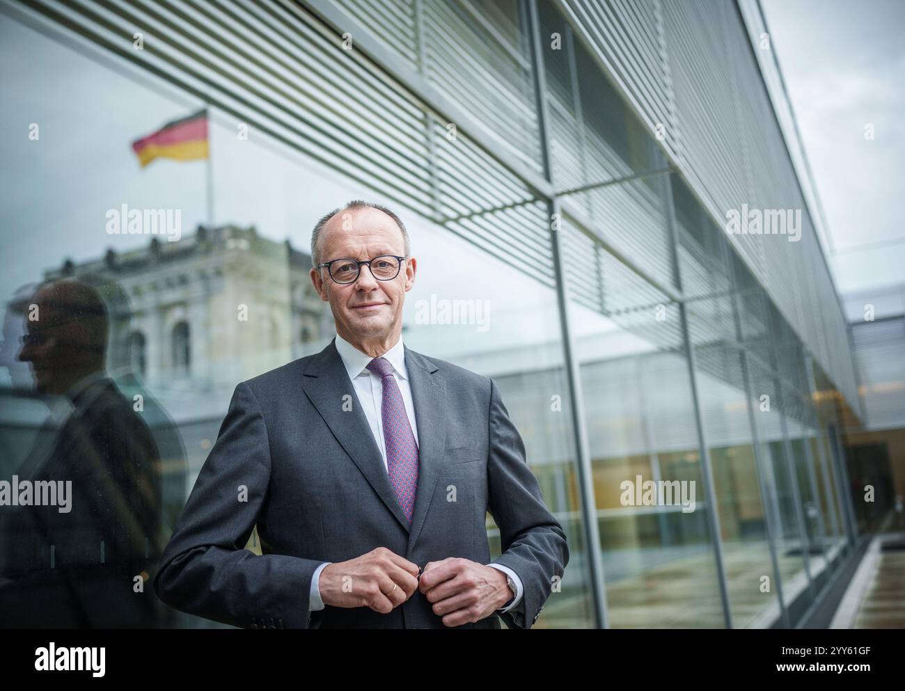 Berlin, Germany. 19th Dec, 2024. Friedrich Merz, CDU Federal Chairman ...