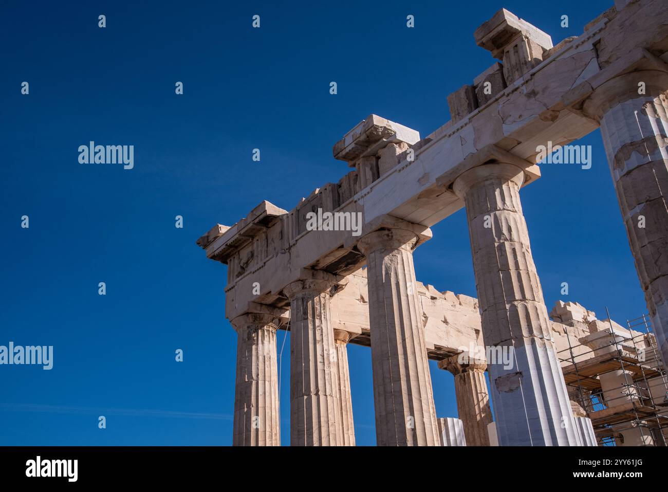 Parthenon on Acropolis, Athens, Greece. An ancient Greek temple ...