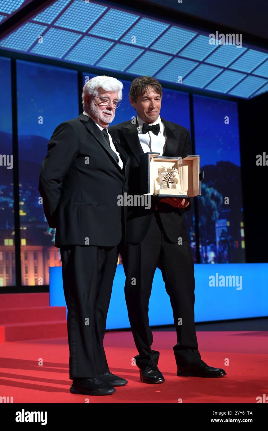 May 25th, Cannes Closing Ceremony of the 77th annual Cannes Film Festival 2024, Sean Baker ...