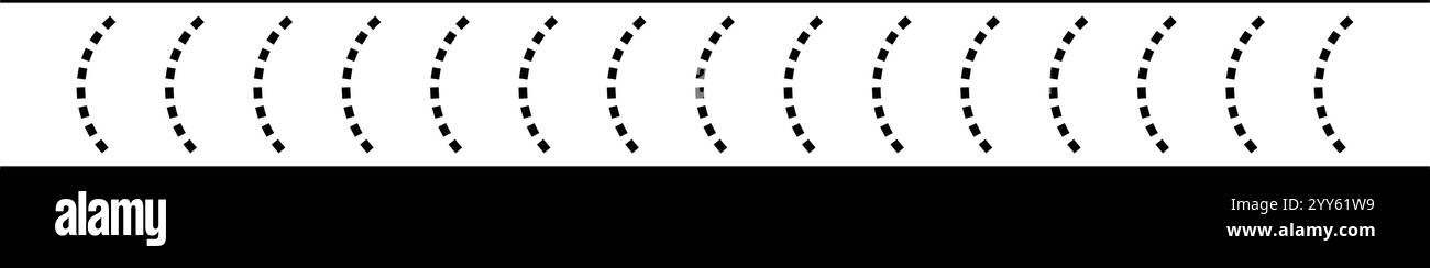 Tracing line dotted horizontal element for kids worksheet, dotted line ...