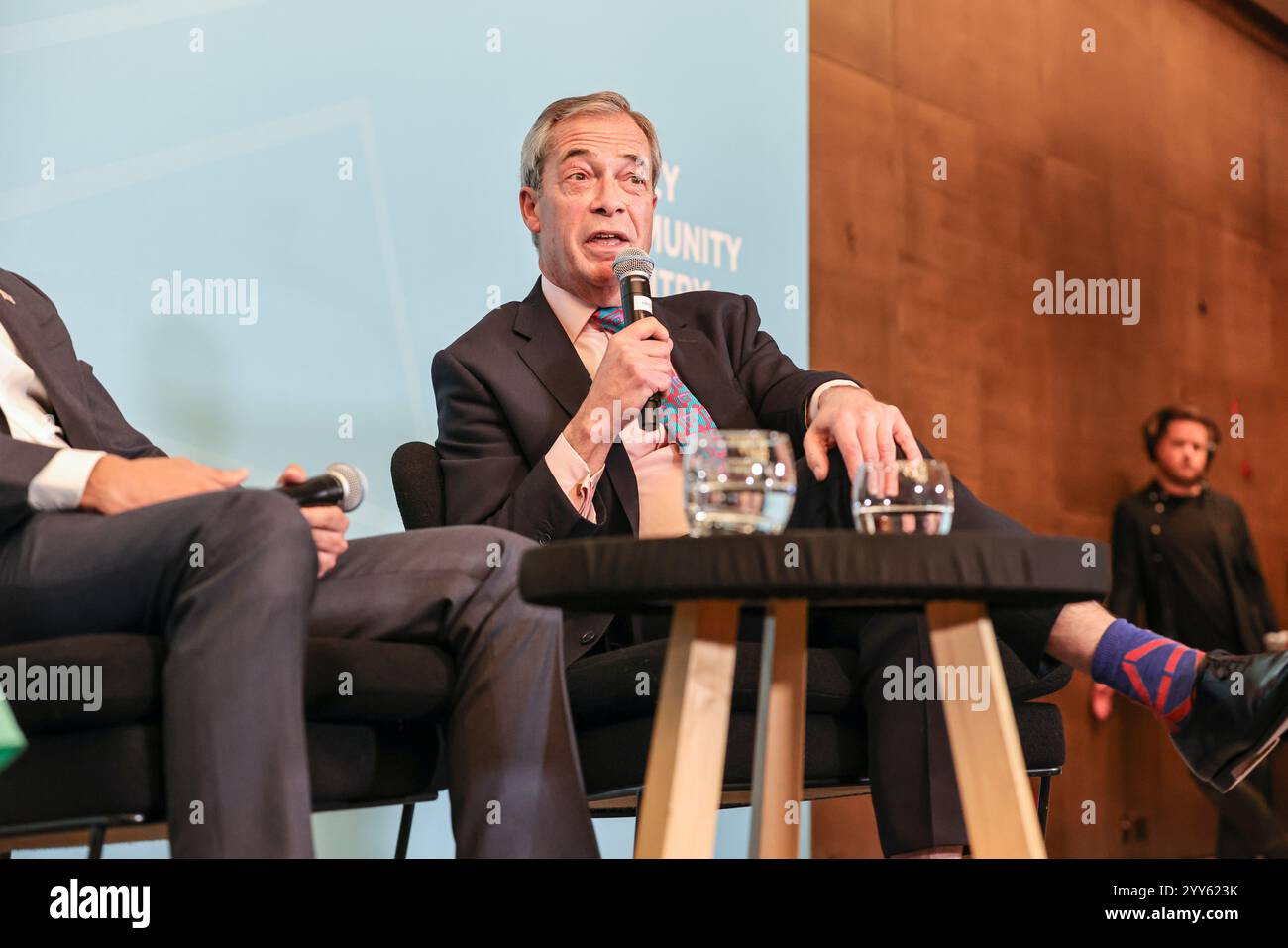 Nigel Farage, Reform UK Party founder , Member of Parliament Clacton ...