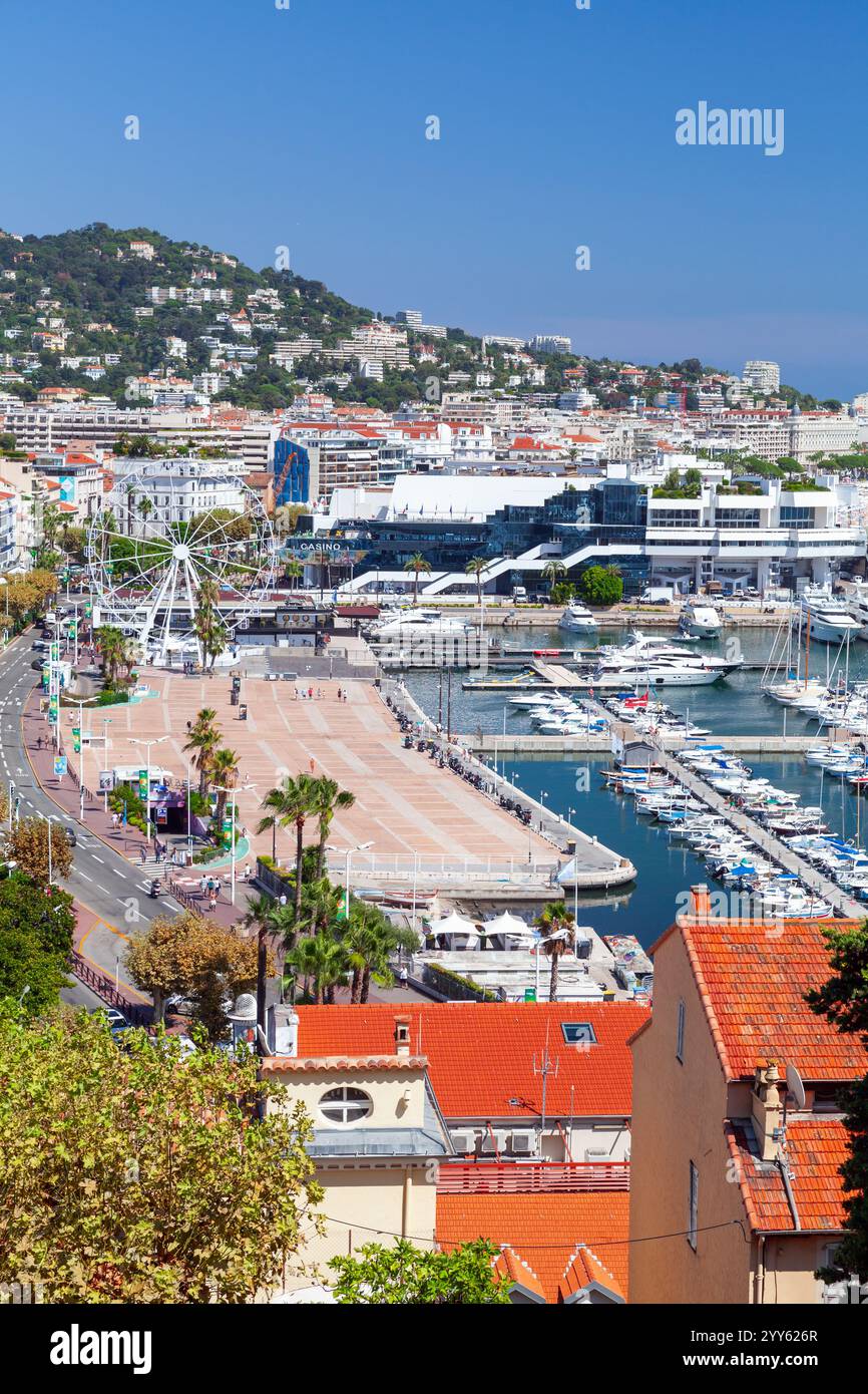 Cannes aerial hi-res stock photography and images - Alamy