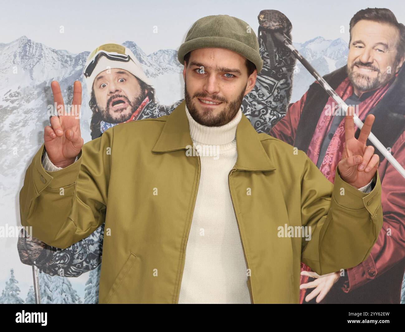 Rome, Italy. 19th Dec, 2024. Rome, Le Meridien hotel, photocall film ...