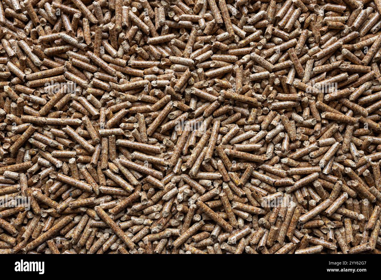 Wooden pellets. Ecologic fuel made from biomass. Renewable energy ...