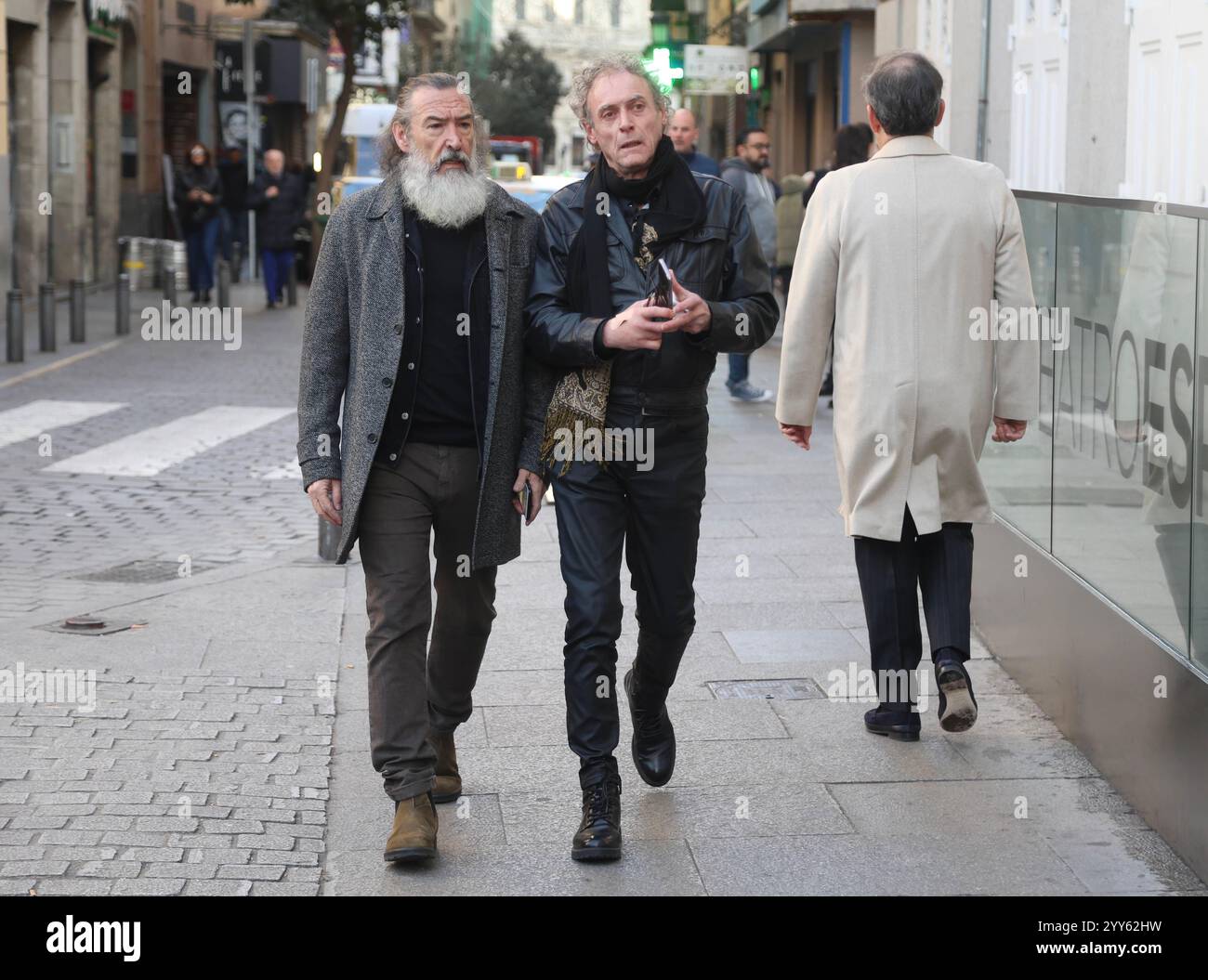 Madrid, Spain. 18th Dec, 2024. Familiares y amigos de Marisa Paredes ...
