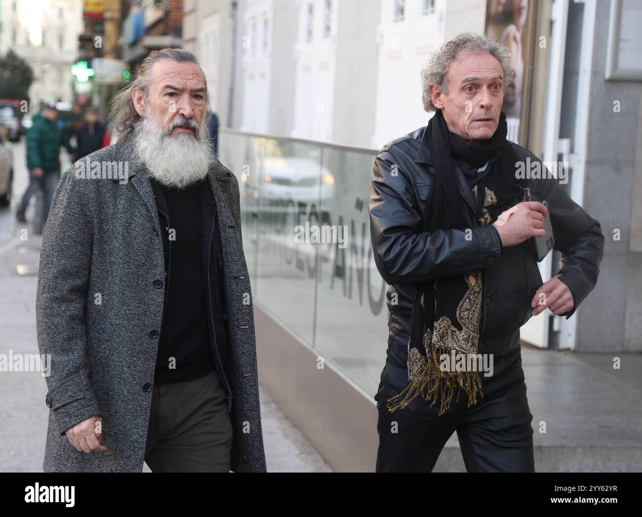 Madrid, Spain. 18th Dec, 2024. Familiares y amigos de Marisa Paredes ...