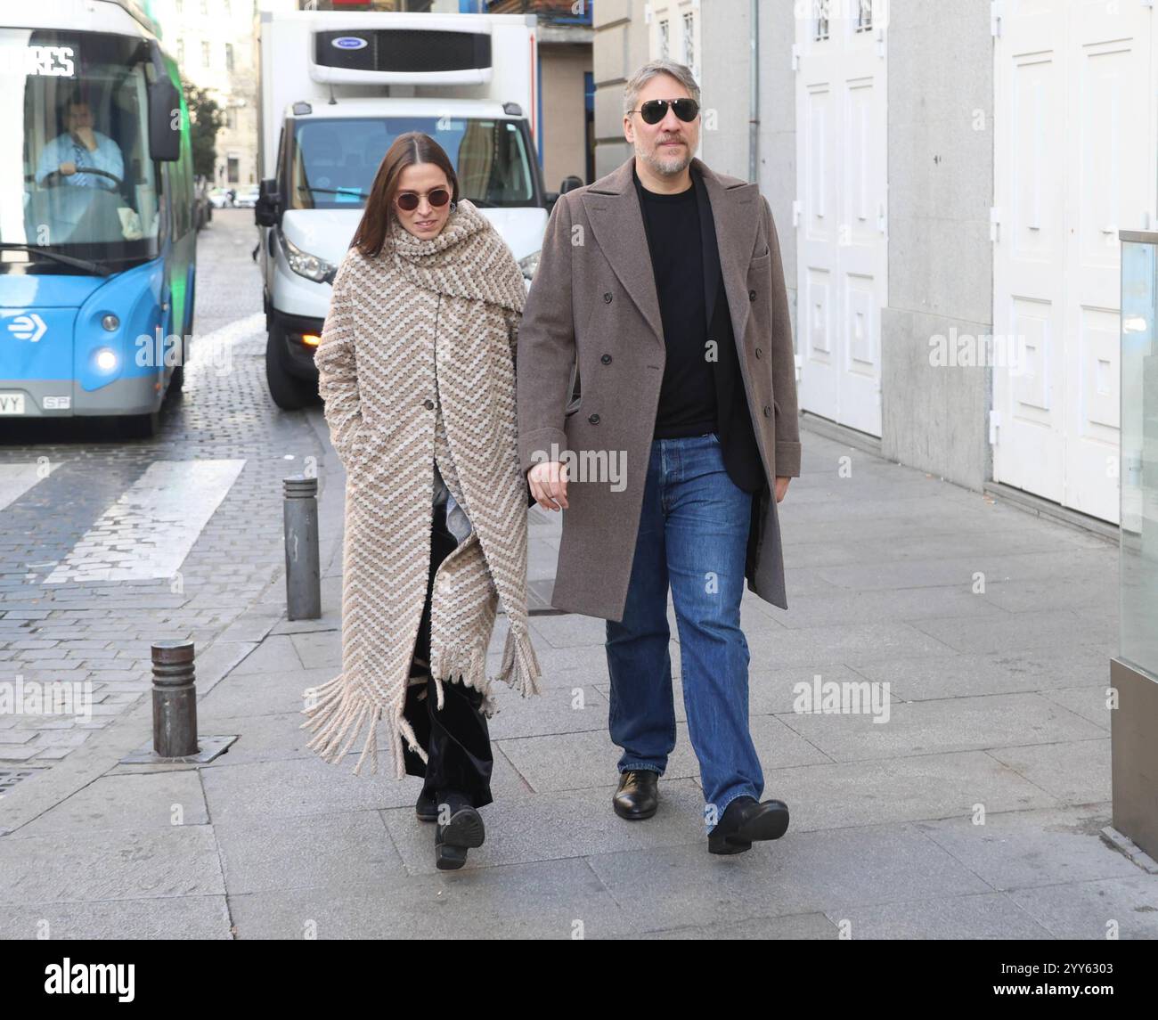 Madrid, Spain. 18th Dec, 2024. Familiares y amigos de Marisa Paredes ...
