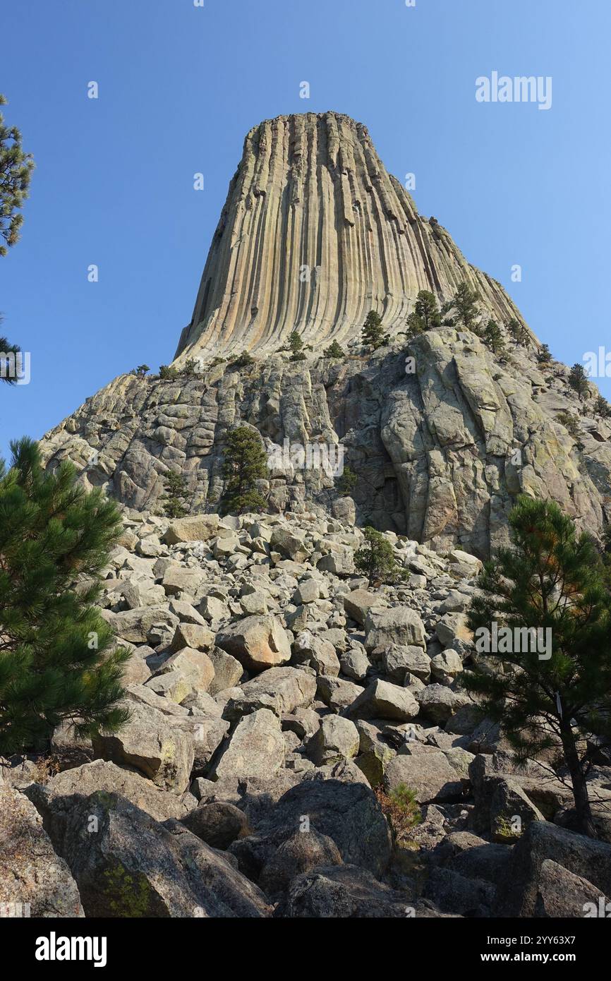 Devil's Tower as scene in Close Encounters Stock Photo - Alamy