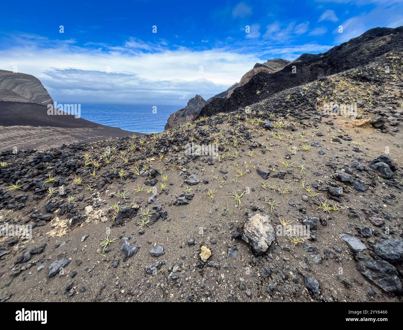 Capelo, Portugal. 25th Sep, 2024. The excursion area at the Vulcao dos ...