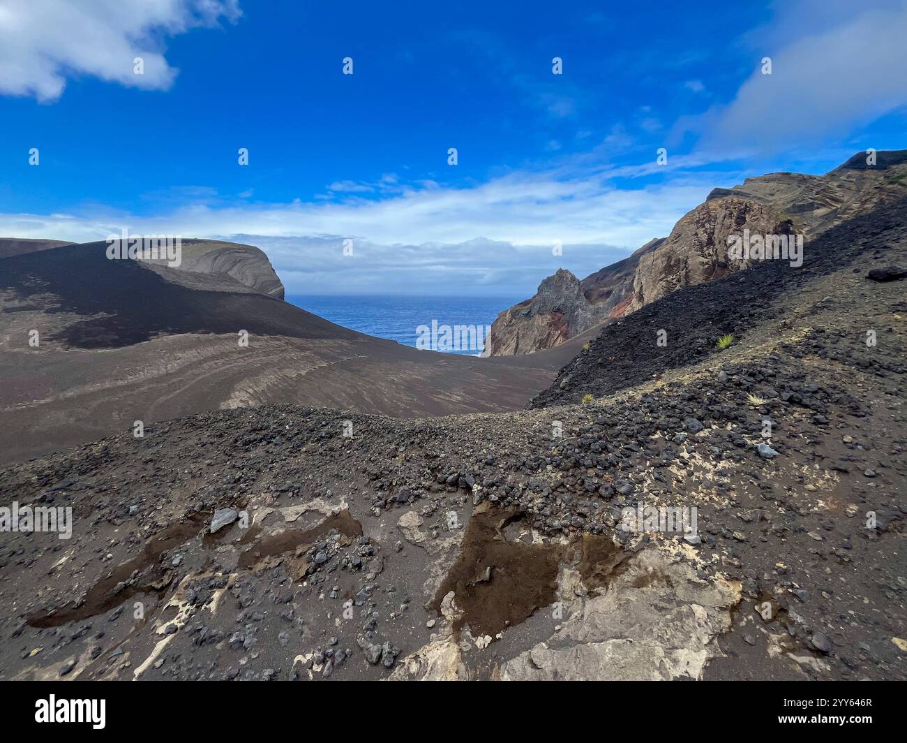Capelo, Portugal. 25th Sep, 2024. The excursion area at the Vulcao dos ...