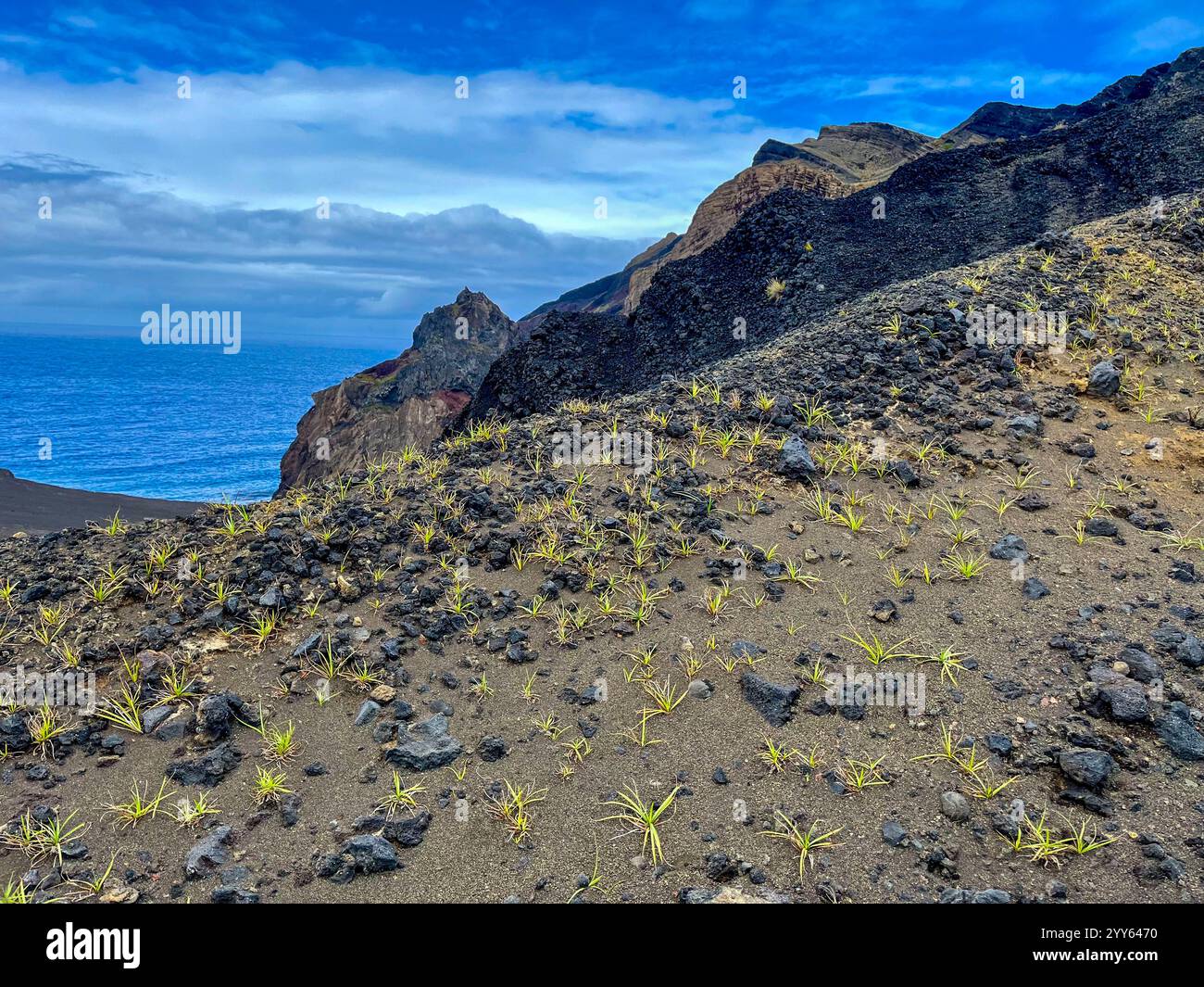 Capelo, Portugal. 25th Sep, 2024. The excursion area at the Vulcao dos ...