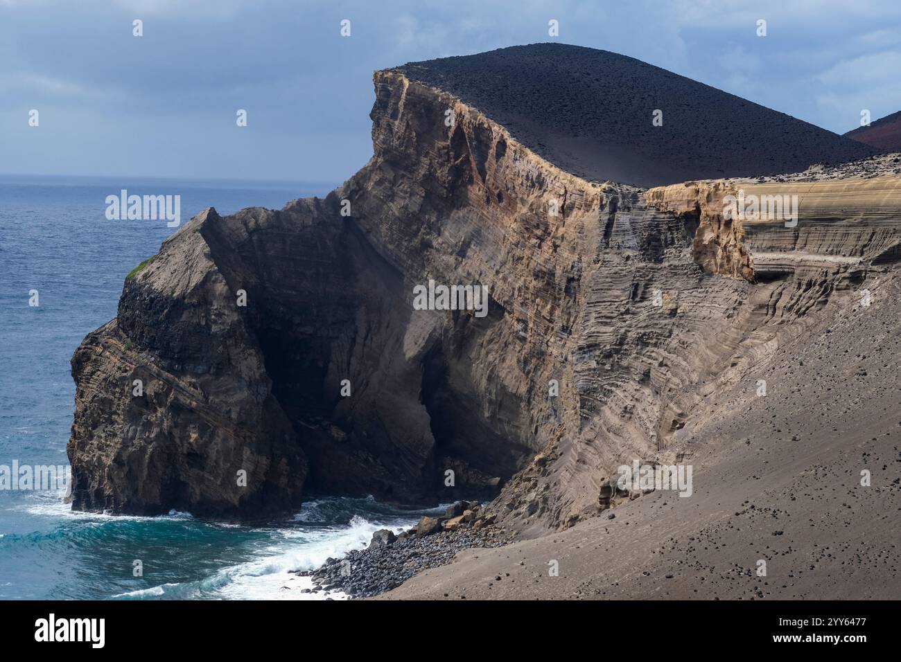 Capelo, Portugal. 25th Sep, 2024. The excursion area at the Vulcao dos ...