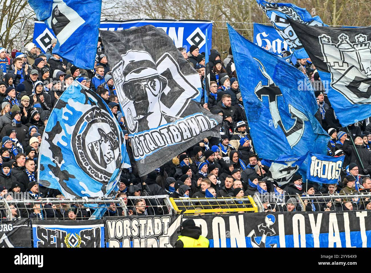 14.12.2024, Donaustadion, Ulm, GER, 2. BL, SSV Ulm 1846 vs Hamburger SV ...