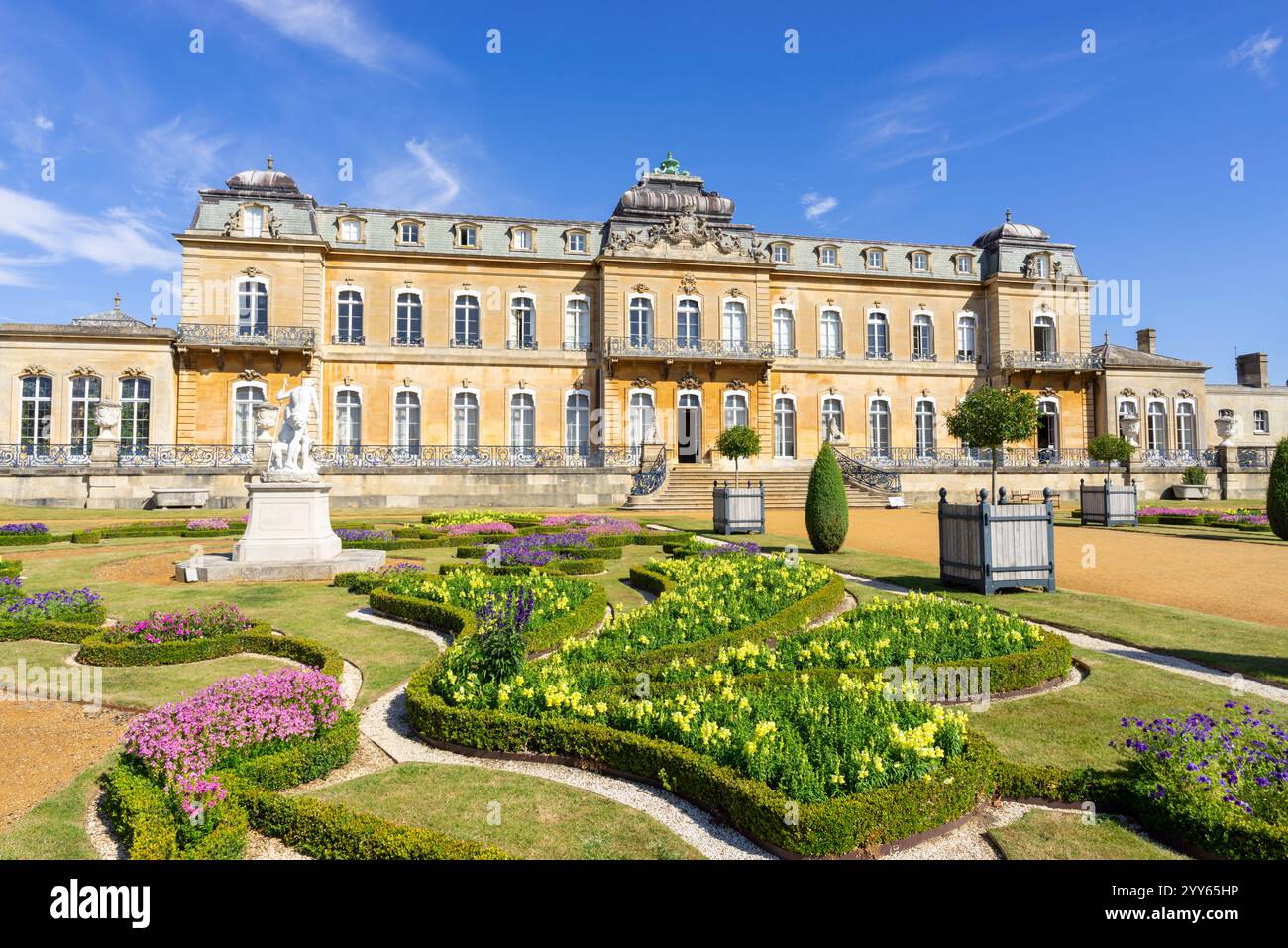 Wrest Park Bedfordshire Formal gardens outside of the grade 1 listed ...